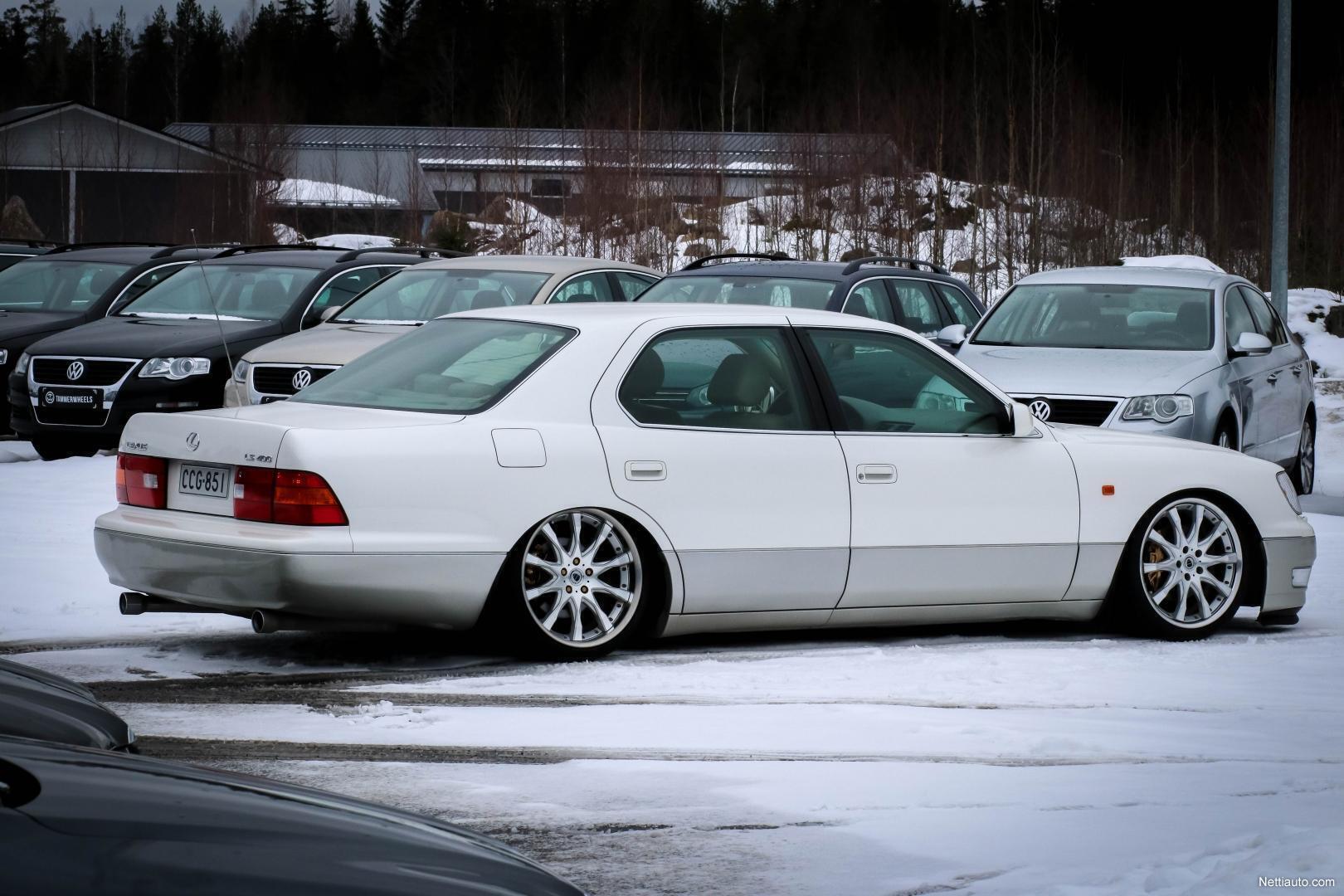 Lexus LS 400 V8 4d A Xenon Helmiäisväri Ilmajouset Alut Work Sedan 1998 ...