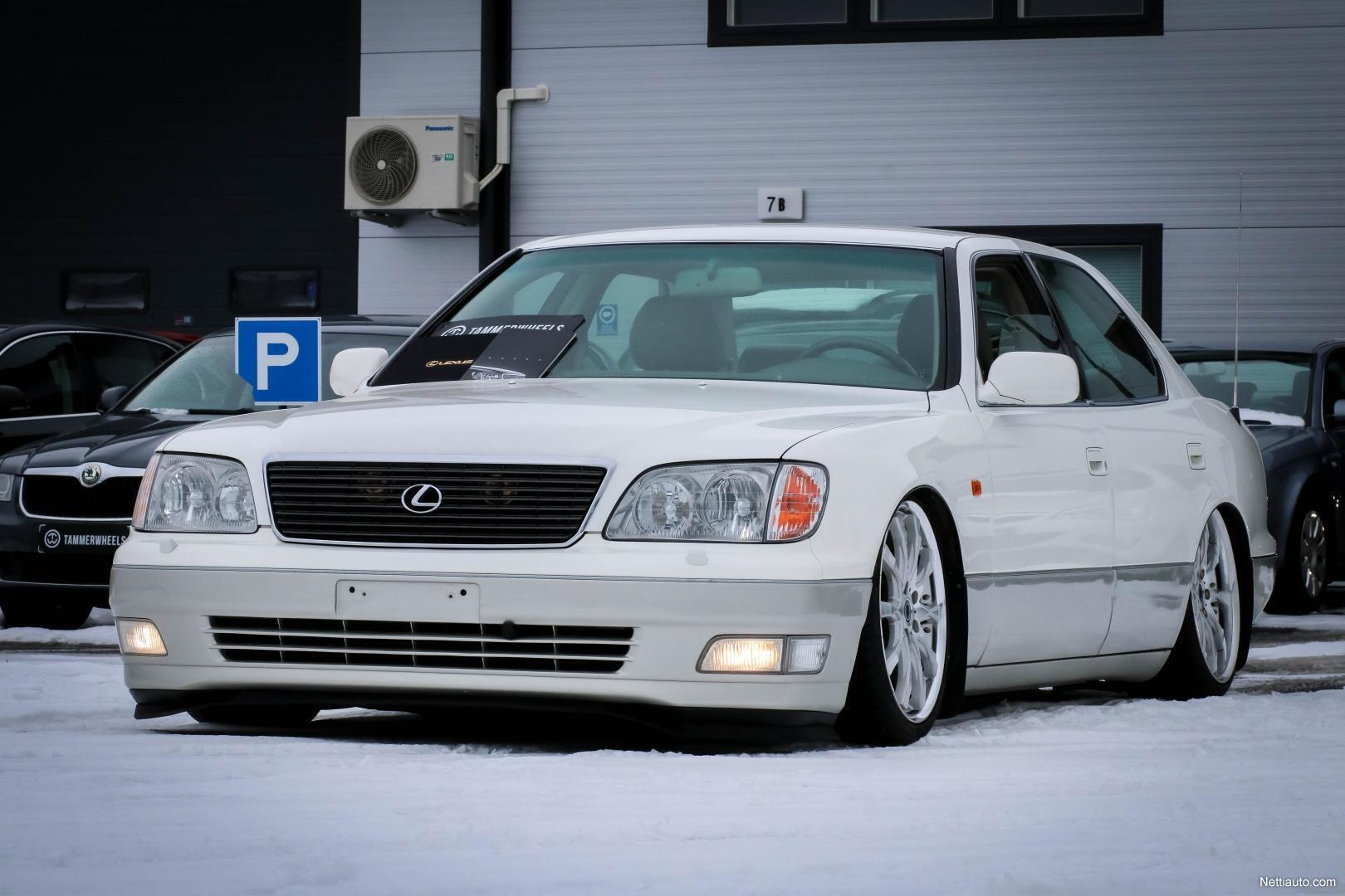 Lexus LS 400 V8 4d A Xenon Helmiäisväri Ilmajouset Alut Work Porrasperä ...