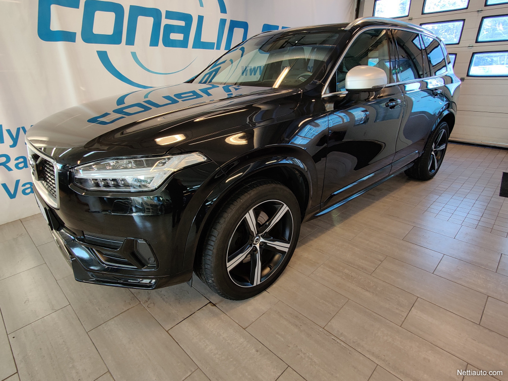 Volvo XC90 D5 AWD R-Design automat, 7P, Webasto, Digimittaristo, 360 ...