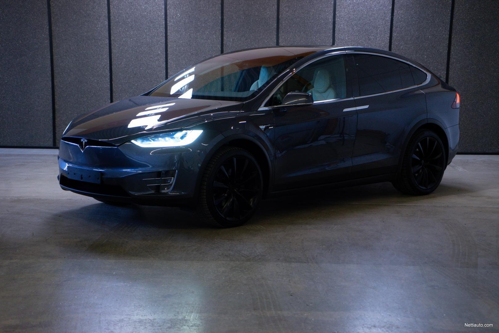 Tesla Model X Long Range Raven AWD // Adapt. vakkari // Autopilot // 22 ...