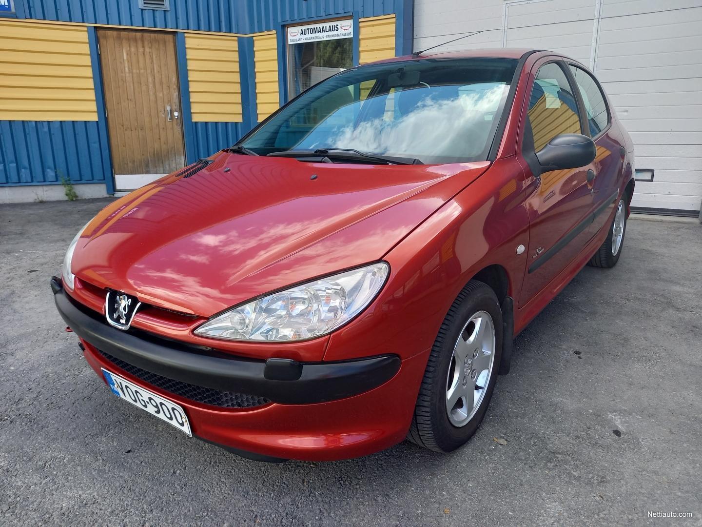 Peugeot 206 1.4 5d XR S-Edition, ilmastoitu, ajettu vain 86 tkm, jopa ilman käsirahaa ...