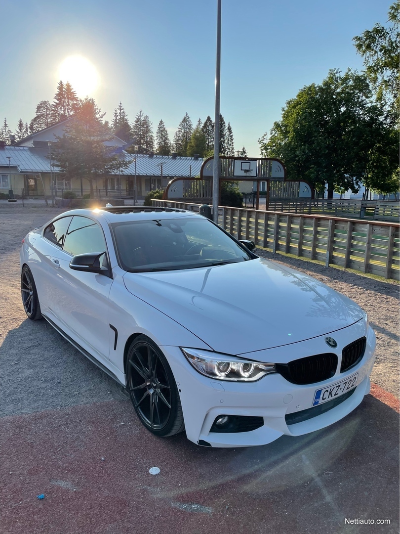 BMW 435 435D xDrive F32 / / HUD / Harman&kardon/ Alpinweiss 3 / KATTOLUUKKU/ Coupé 2014 ...