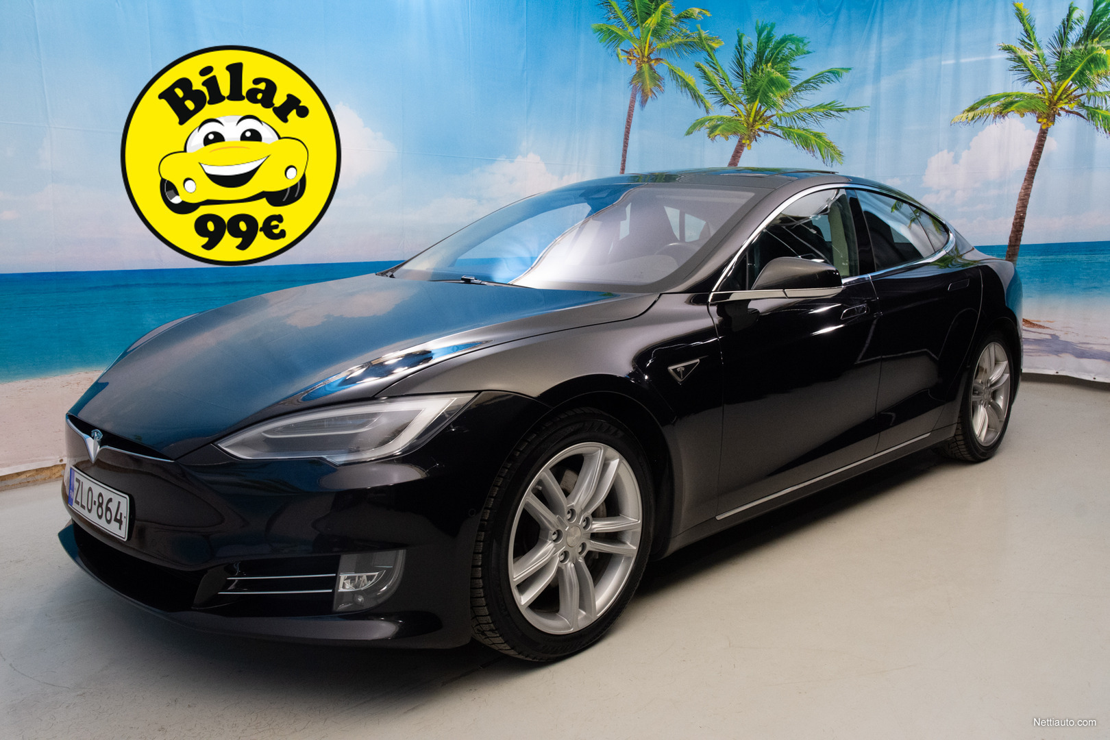 Tesla Model S *0,99% korkokampanja!* 90D *Free SC / Ilma-alusta / CCS ...