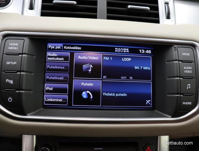 Land Rover Range Rover Evoque 2,2 TD4 Pure Aut *Sähkönahat *Meridian ...