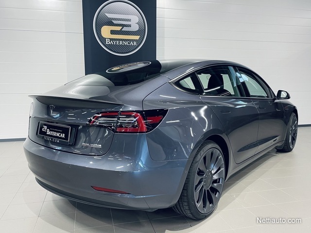 Tesla Model 3 PERFORMANCE REFRESH DUAL MOTOR **2,49% KIINTEÄ KORKO ...