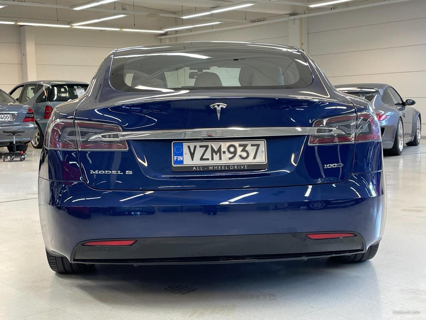 Tesla Model S 100 D, Huom! Esim Taxiin ! HInta sis alv 24% ! Sedan 2018 ...