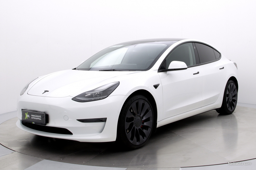 Tesla Model 3 Performance Dual Motor AWD PANORAMA (MY21) *UUDEN VUODEN ...