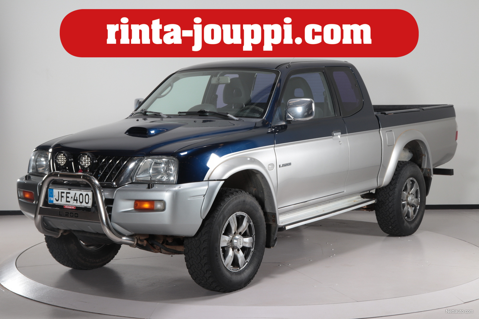 Mitsubishi L200 Club Cab 2,5 TD 4WD GL ABS - Alvillinen , Juuri Huollettu , Moottorinlämmitin ...