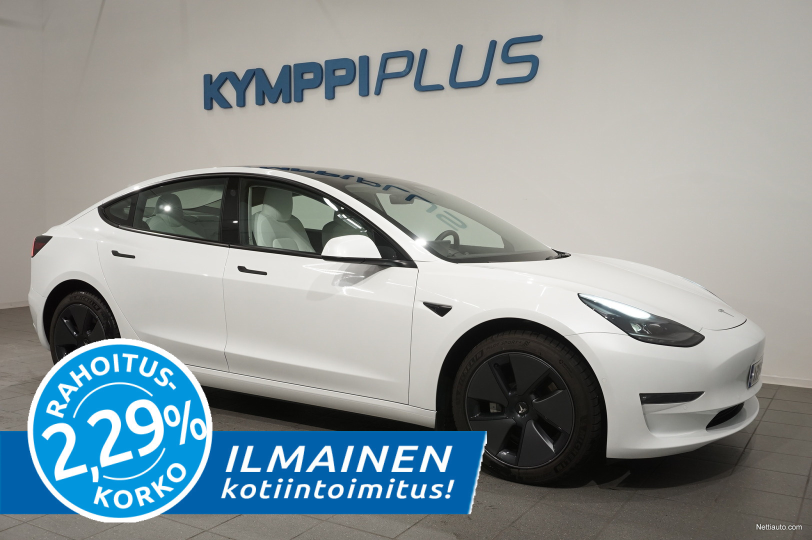 Tesla Model 3 Long Range - RAHOITUSKORKO 2,29% - MY21 Refresh / Koukku ...