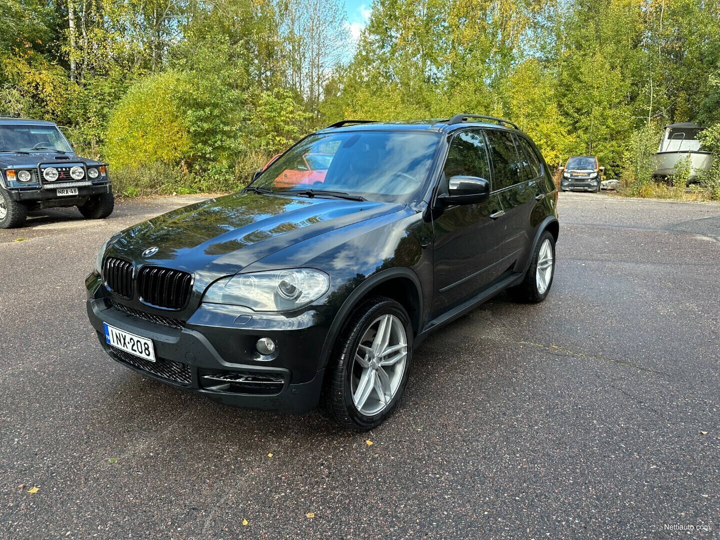 BMW X5 vähän ajettu! 3.0sd! 2h pakettiauto! Maastoauto SUV 2008 ...