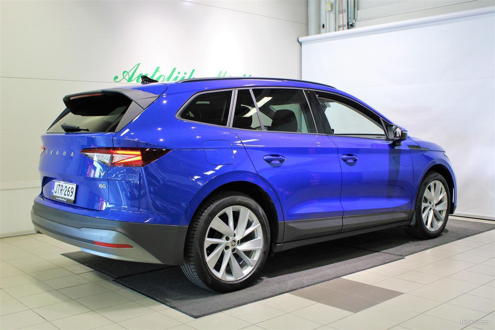 Skoda Enyaq 60 iV. TOIMINTAMATKA JOPA 400KM! 2-RENKAAT! 20" VEGAT, ADAPT. VAKKARI, 125KW ...