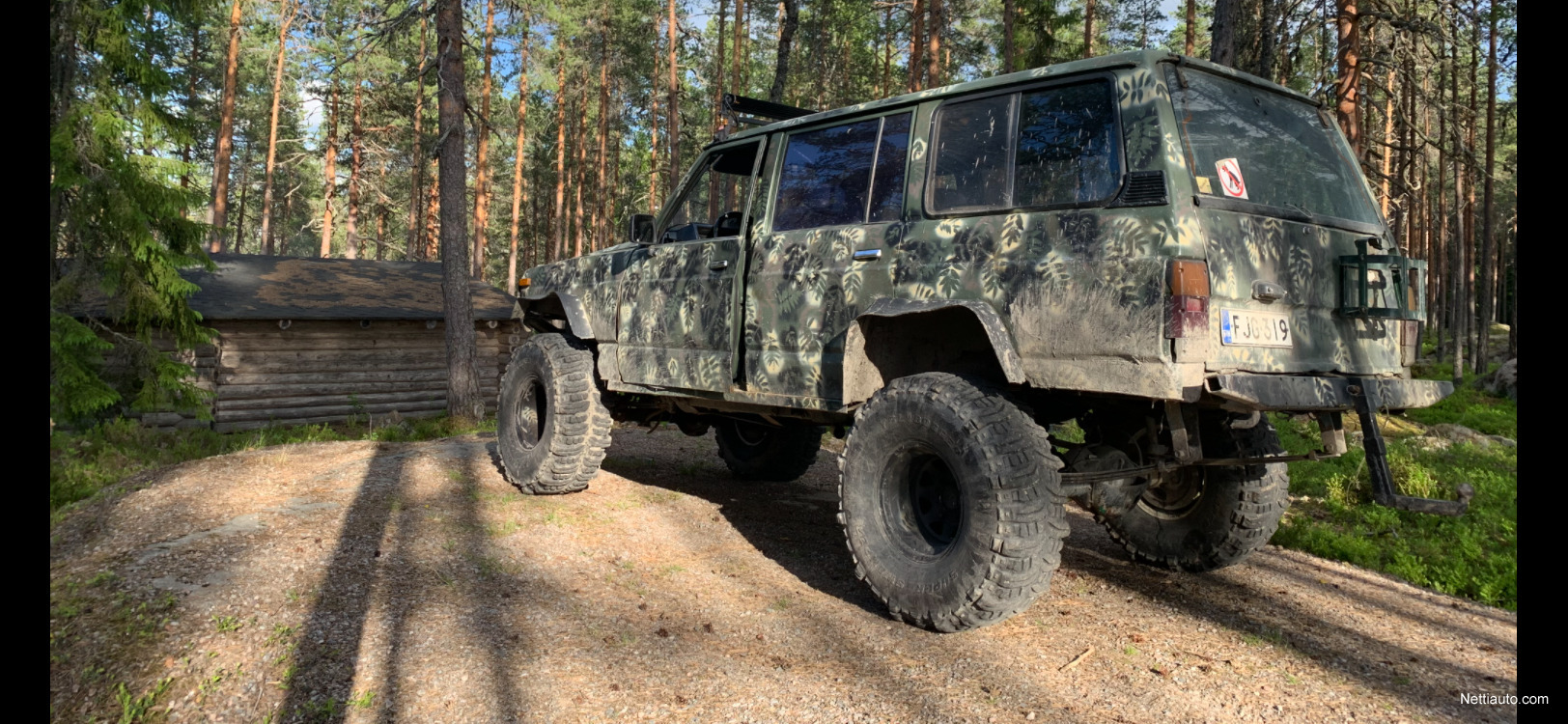 Nissan Patrol 3.3D kats. 5.24 saakka 37" bogger vinssi ym Maastoauto ...