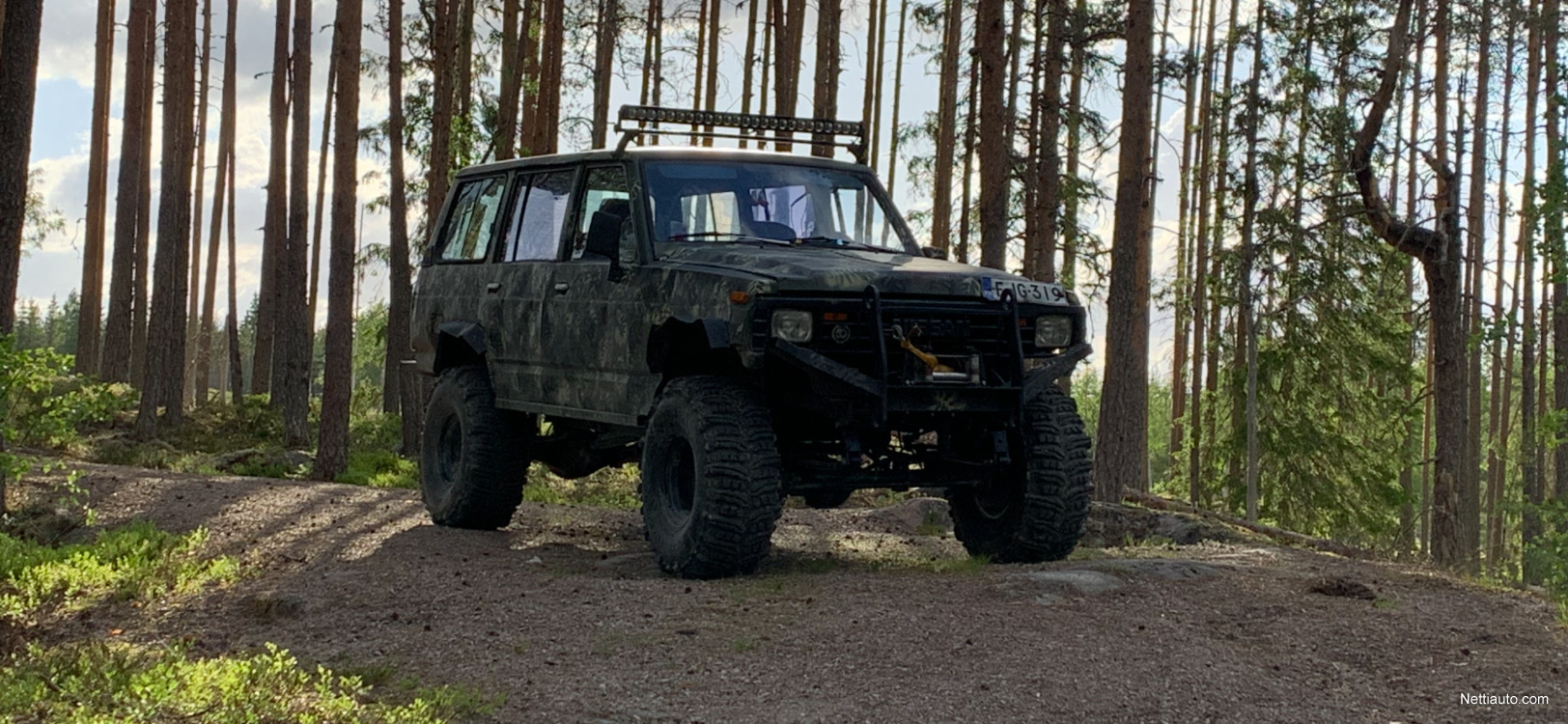 Nissan Patrol 3.3D kats. 5.24 saakka 37" bogger vinssi ym Maastoauto ...