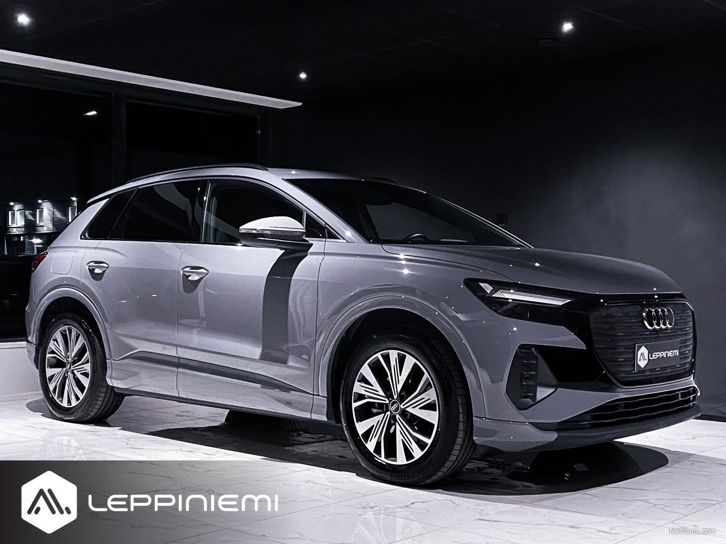 Audi Q4 e-tron 2,99% KORKO / 35 Black Optic / Kaista- ja pimeäkulma ...