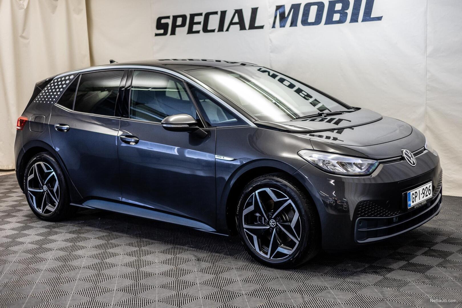 Volkswagen ID3 Pro S 150 kW, 77 kWh, 4-paikkainen (Kahdet renkaat ...