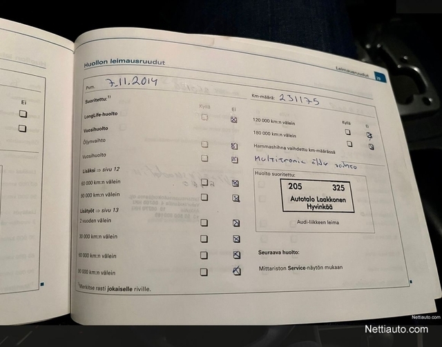 Audi A4 1.8 T 4d Multitronic Porrasperä 2004 - Vaihtoauto - Nettiauto