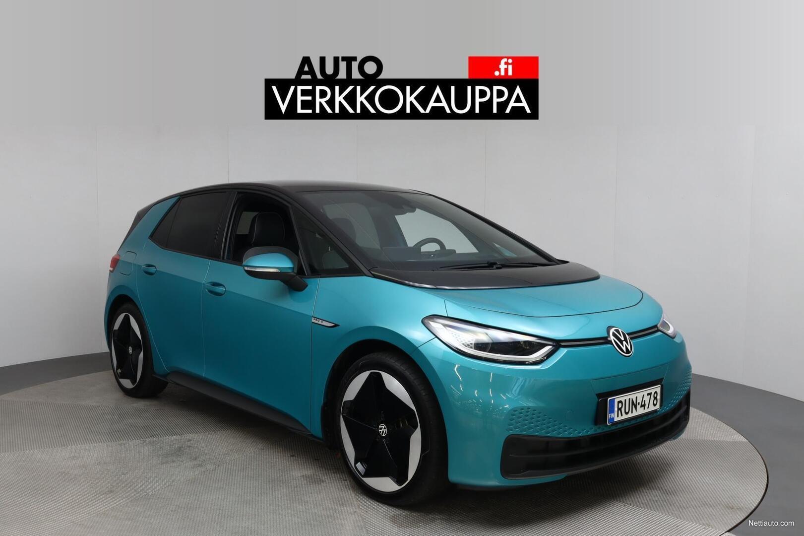 Volkswagen ID3 Pro S Tour 150 kW, akku 77 kWh, 4-paikkainen Hatchback 2020 - Used vehicle ...
