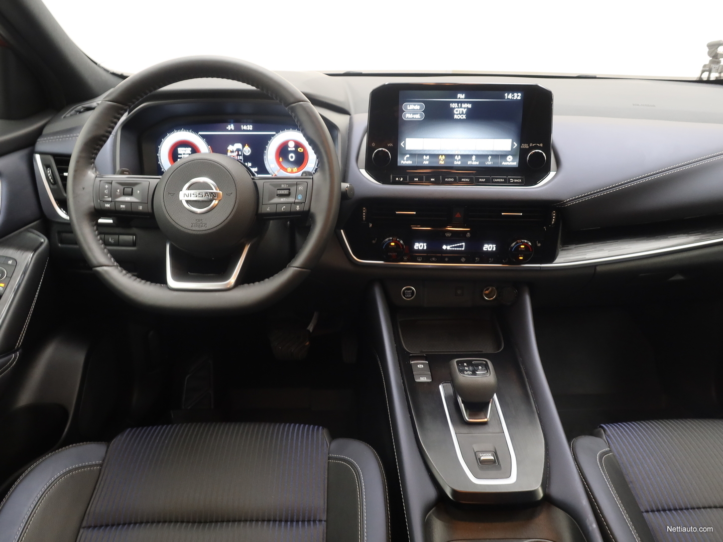 Nissan Qashqai MHEV 158 Xtronic 2WD Tekna ajettu 5 tkm tehdastakuu 03/2025 asti Maastoauto SUV ...