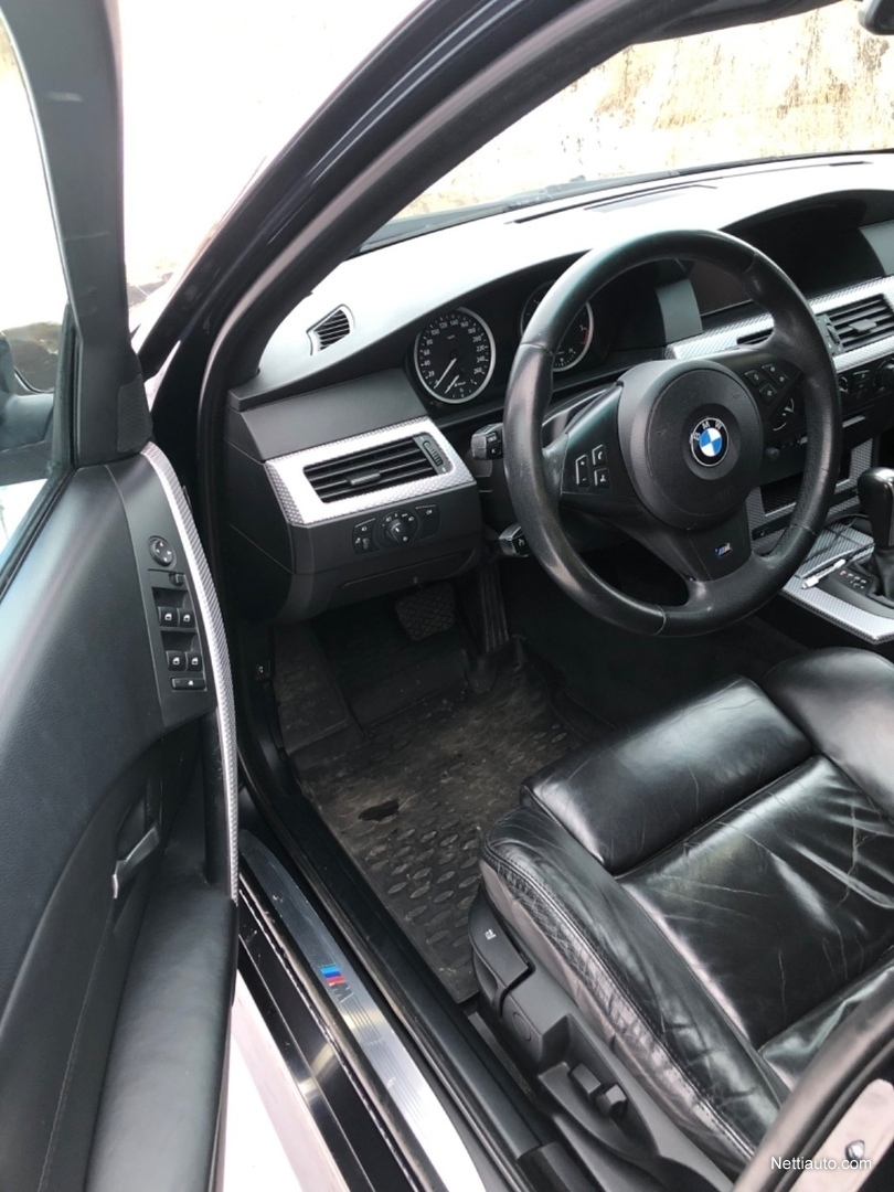 BMW 530 E60 XD Sedan / M-sport / Sportti penkit / Nahkaverhoilu / Porrasperä 2007 - Vaihtoauto ...
