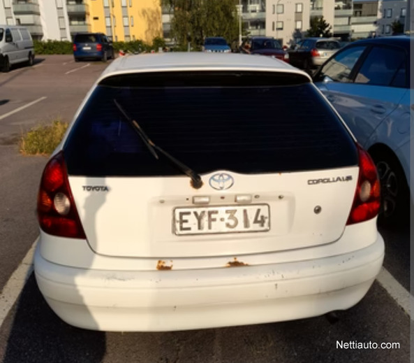 Toyota Corolla 2D COROLLA HATCHBACK 1.6 Viistoperä 2000 - Vaihtoauto ...