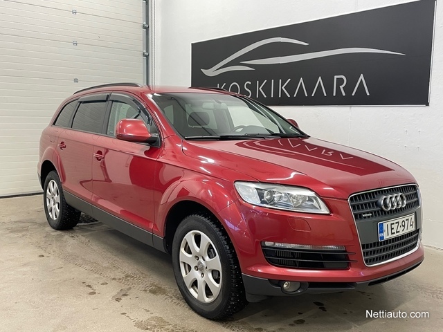 Audi Q7 3,0 V6 TDI DPF 176 kW quattro tiptronic-autom. 5-ist. ** Korko 4,9%** Huippuhieno ...