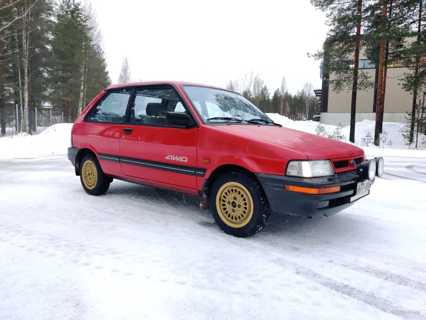 Subaru Justy Nelivetoinen ysäriklassikko! Viistoperä 1990 - Vaihtoauto ...