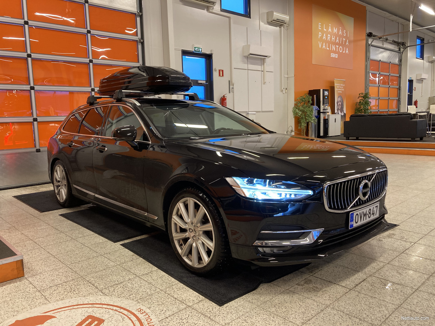 Volvo V90 D4 AWD Inscription aut Polestar ** 2-om Suomi-auto! / Webasto ...