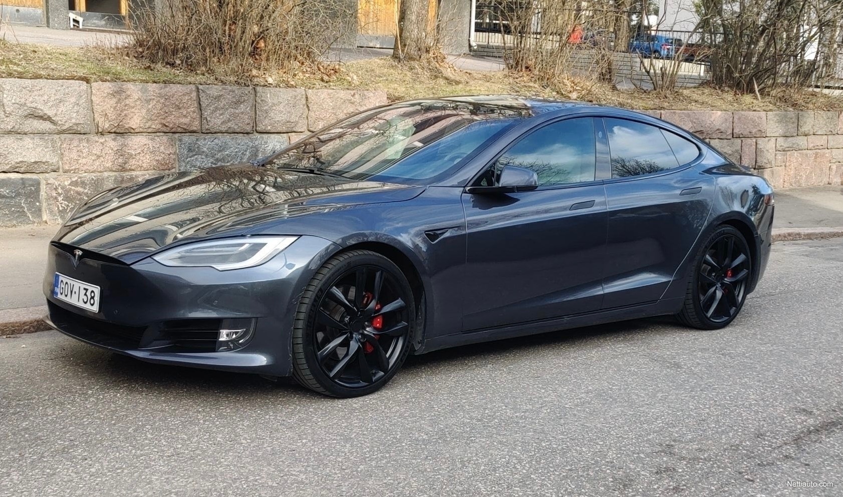 Tesla Model S P100D ludicrous+ Porrasperä 2019 - Vaihtoauto - Nettiauto