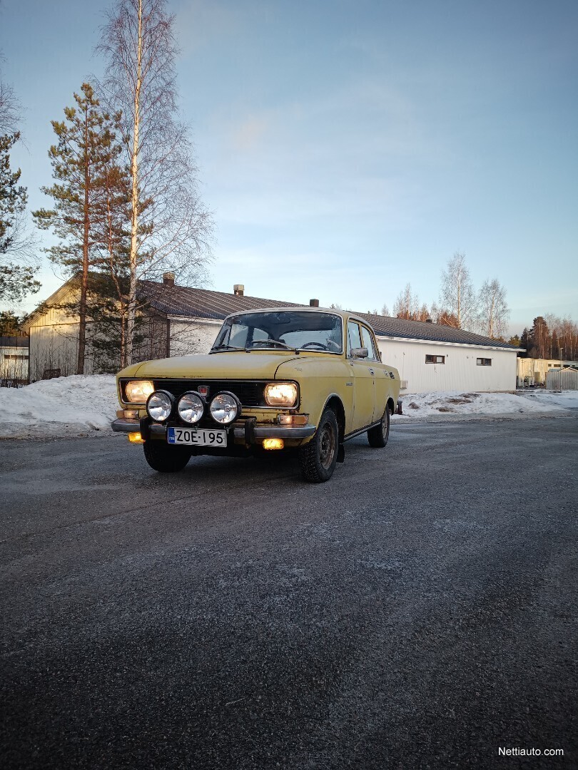 Moskvitsh Elite 1500S Porrasperä 1978 - Vaihtoauto - Nettiauto