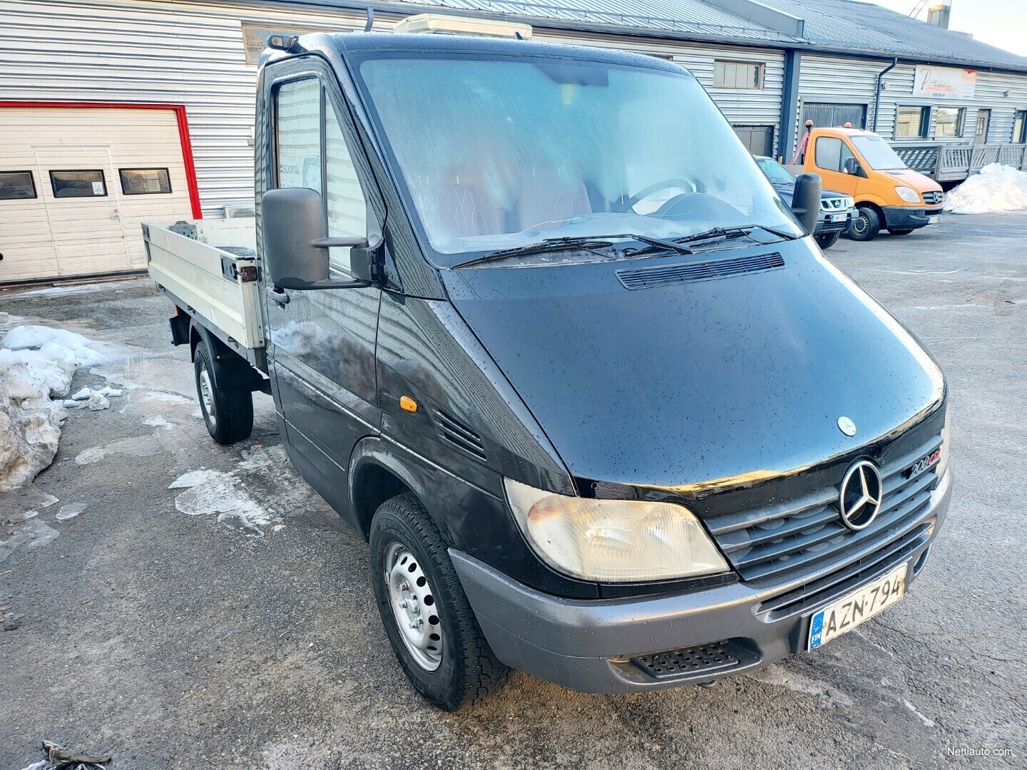 Mercedes-Benz Sprinter 208cdi hienokuntoinen! B kortti. Avolava 2002 ...