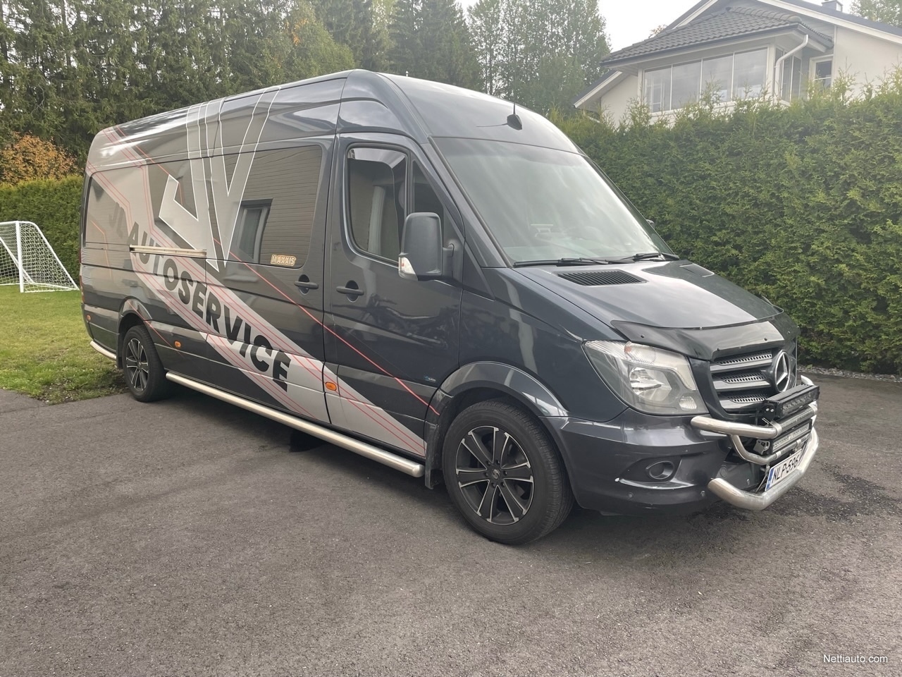 Mercedes-Benz Sprinter 319CDI 3,55/32AL Normaali A1 A Jatko-ohjaamo ...