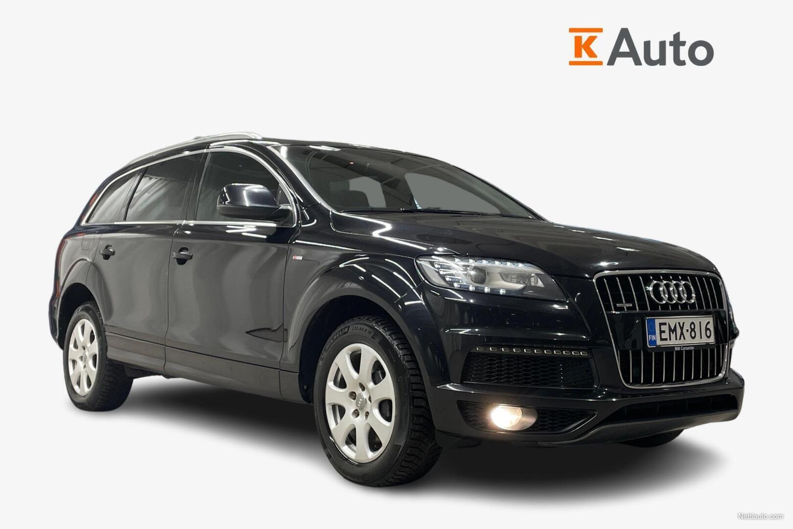 Audi Q7 3,0 V6 TDI DPF 176 kW quattro tiptronic **7-paikkainen, Panoraamakatto, Mukautuva ...