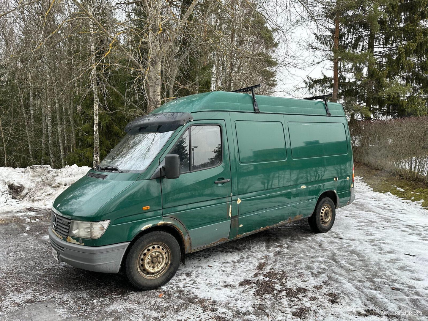 Mercedes-Benz Sprinter 210D 2.8/35 kasten korkea Puolipitkä - Korkea ...