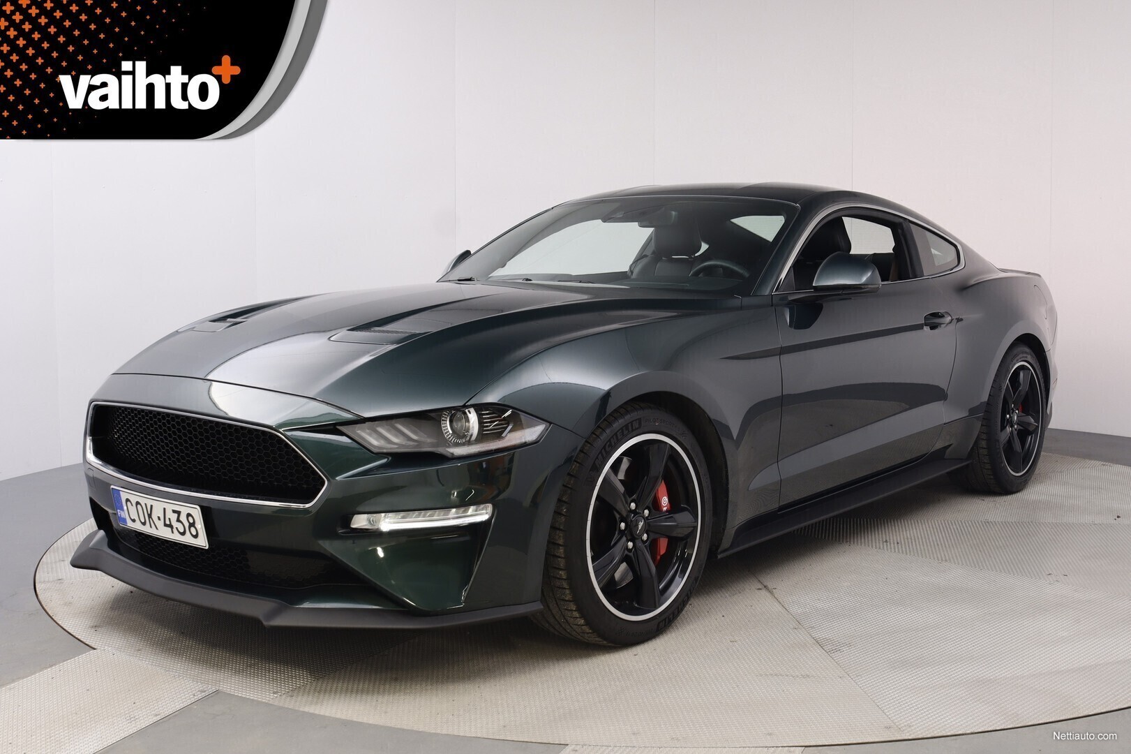 Ford Mustang 5,0 V8 GT 460hv M6 Fastback **BULLIT / B&O / Adapt.vakkari ...