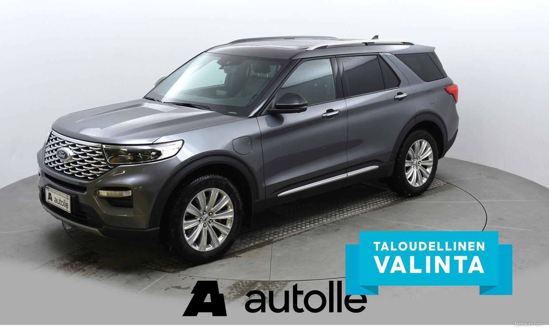 Ford Explorer 3,0 V6 Ecoboost 457 hv PHEV A10 AWD Platinum 7-paikkainen ...