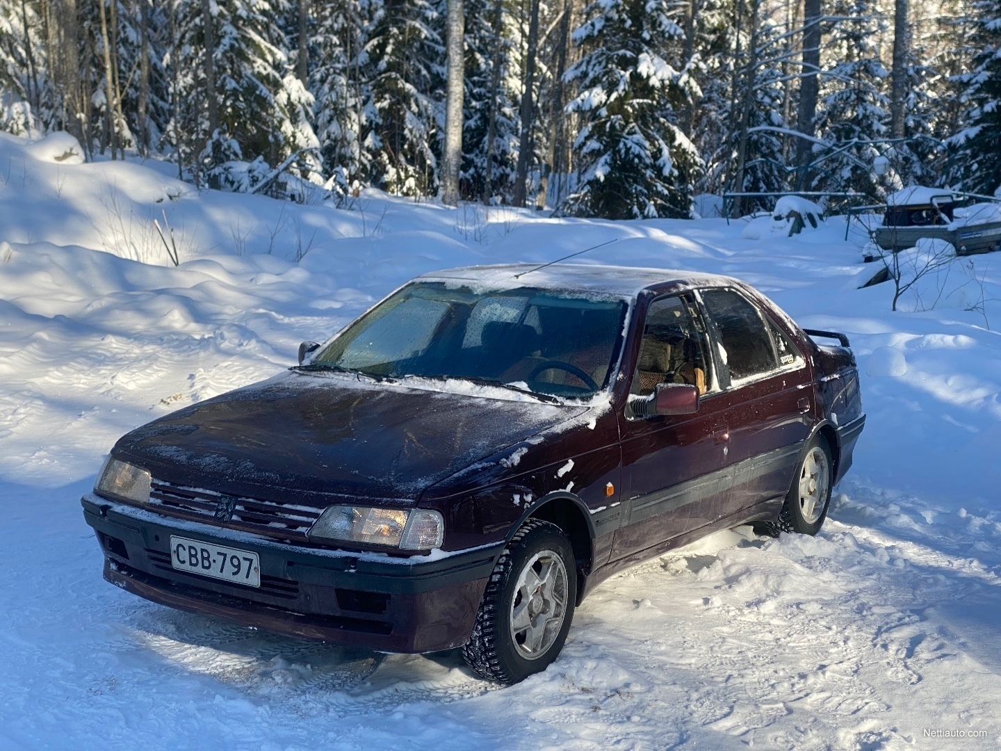 Peugeot 405 Mi16 2.0 4d Porrasperä 1991 - Vaihtoauto - Nettiauto