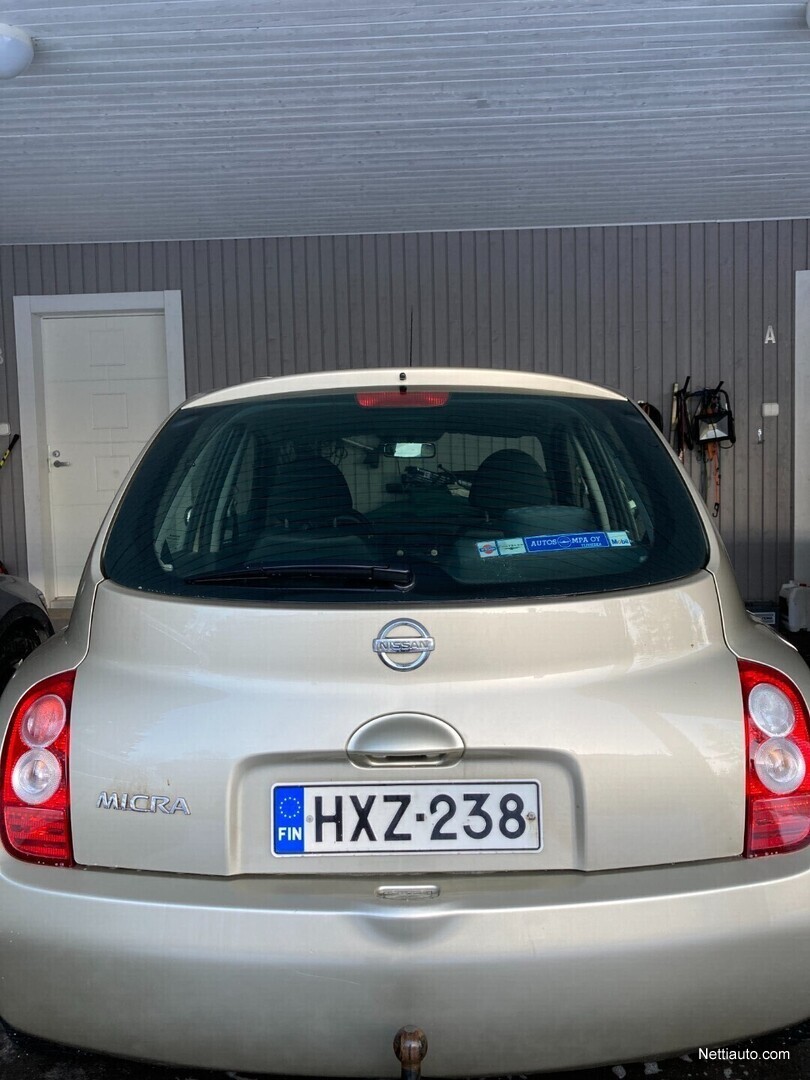 Nissan Micra 4D Micra Hatchback 1.2 - FBAK 12/243 Viistoperä 2004 ...