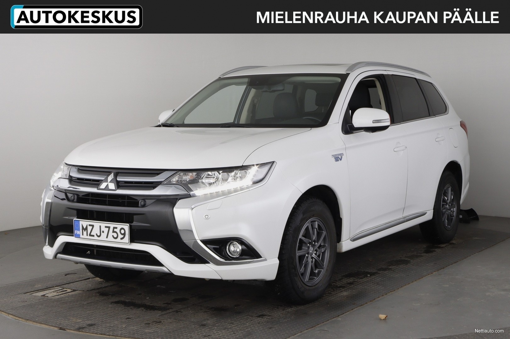 Mitsubishi Outlander PHEV Instyle Navi 4WD 5P **Nahkaverhoilu ...