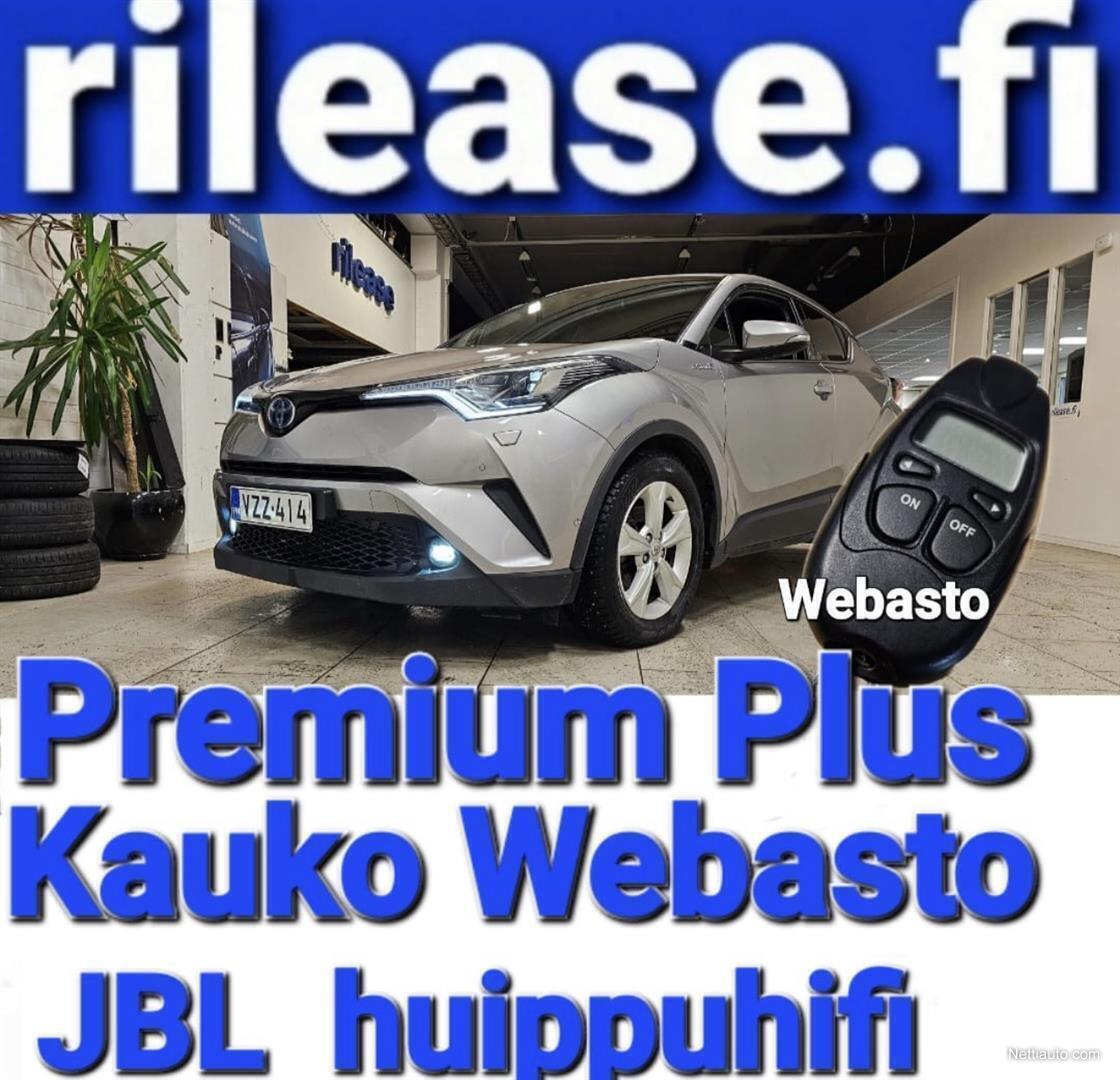 Toyota C-HR 1,8 Hybrid Premium Plus , JBL, Avaimeton, Navi, Nahat, Kamera, Pys.avustin ...