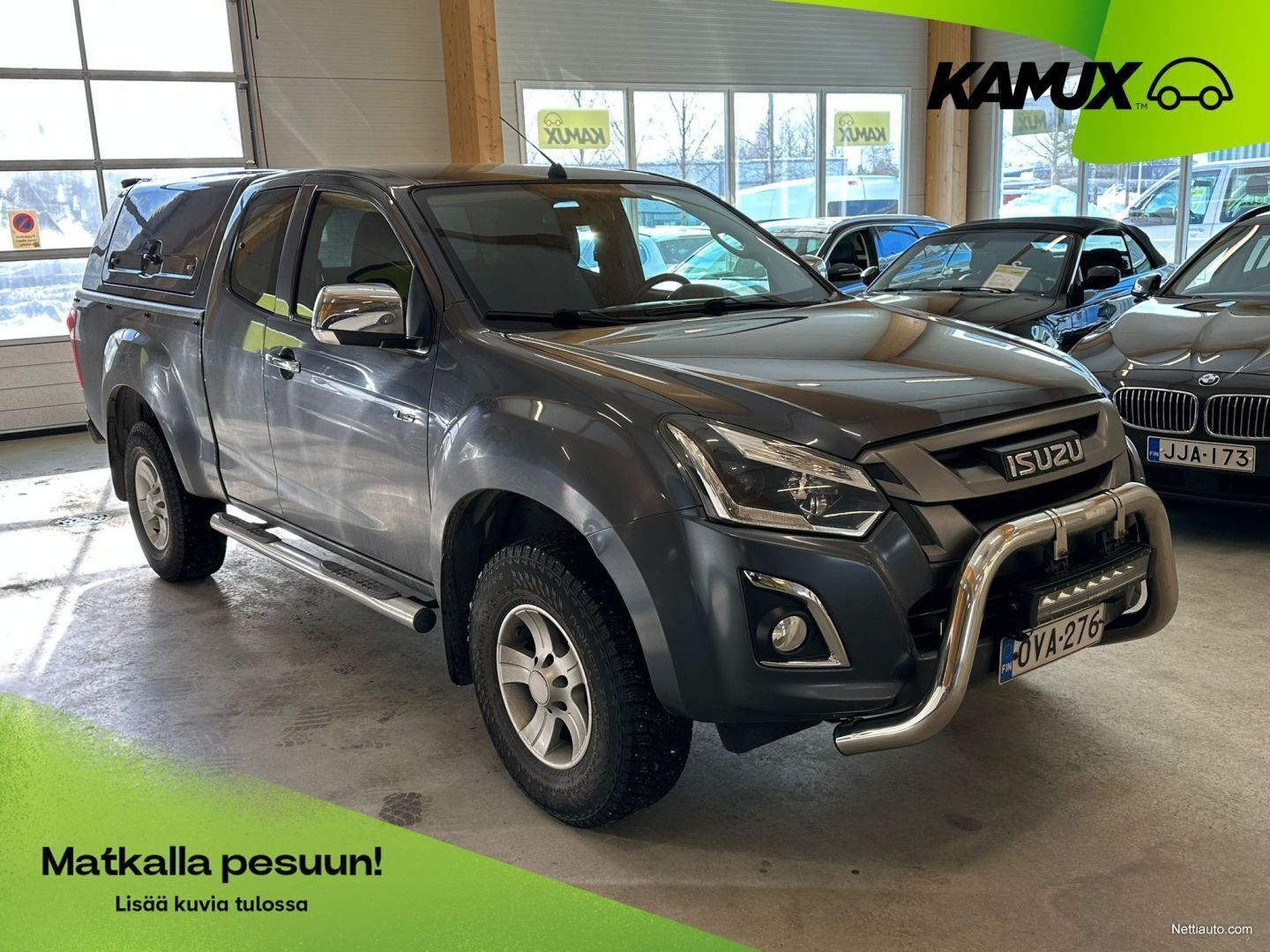 Isuzu D-Max Space Cab 1,9 TDi 4WD 6AT LS Black Edition Avolava 2018 - Vaihtoauto - Nettiauto