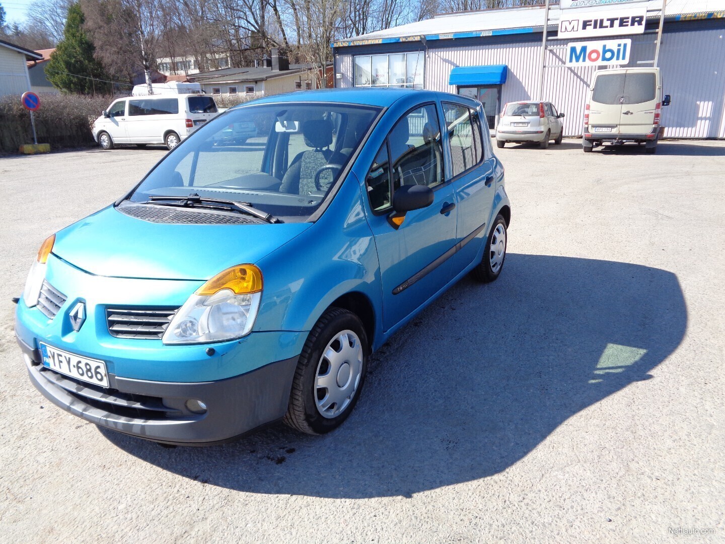 Renault Modus 1,4 16V EXPRESSION 5 V JUURI KATSASTETTU Viistoperä 2005 ...