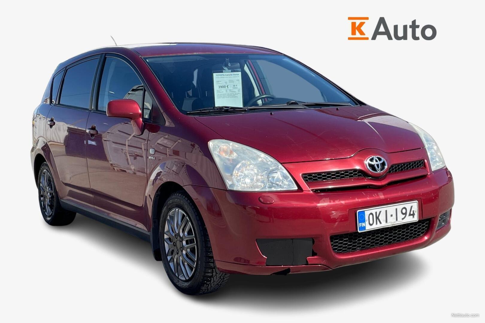 Toyota Corolla Verso 5D COROLLA VERSO MPV 1.6 / Koukku / Suomi-auto / Lohkolämmitin / Tila-auto ...