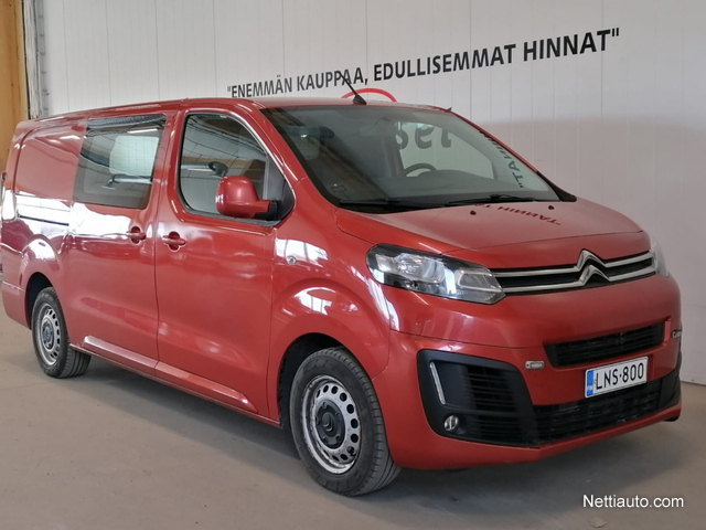 Citroen Jumpy BlueHDi 122hv XL Man. *CRUISE/PARIOVET/KOUKKU/PUOLINAHAT ...