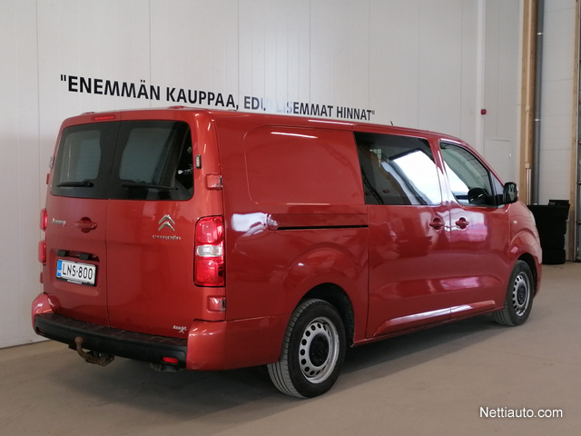 Citroen Jumpy BlueHDi 122hv XL Man. *CRUISE/PARIOVET/KOUKKU/PUOLINAHAT ...