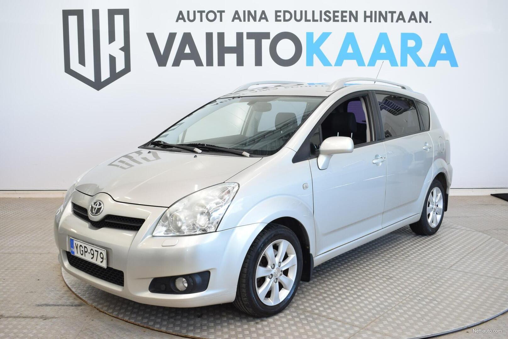 Toyota Corolla Verso 1,8 VVT-i Linea Sol # Lohkari, Vakkari, Autom ...
