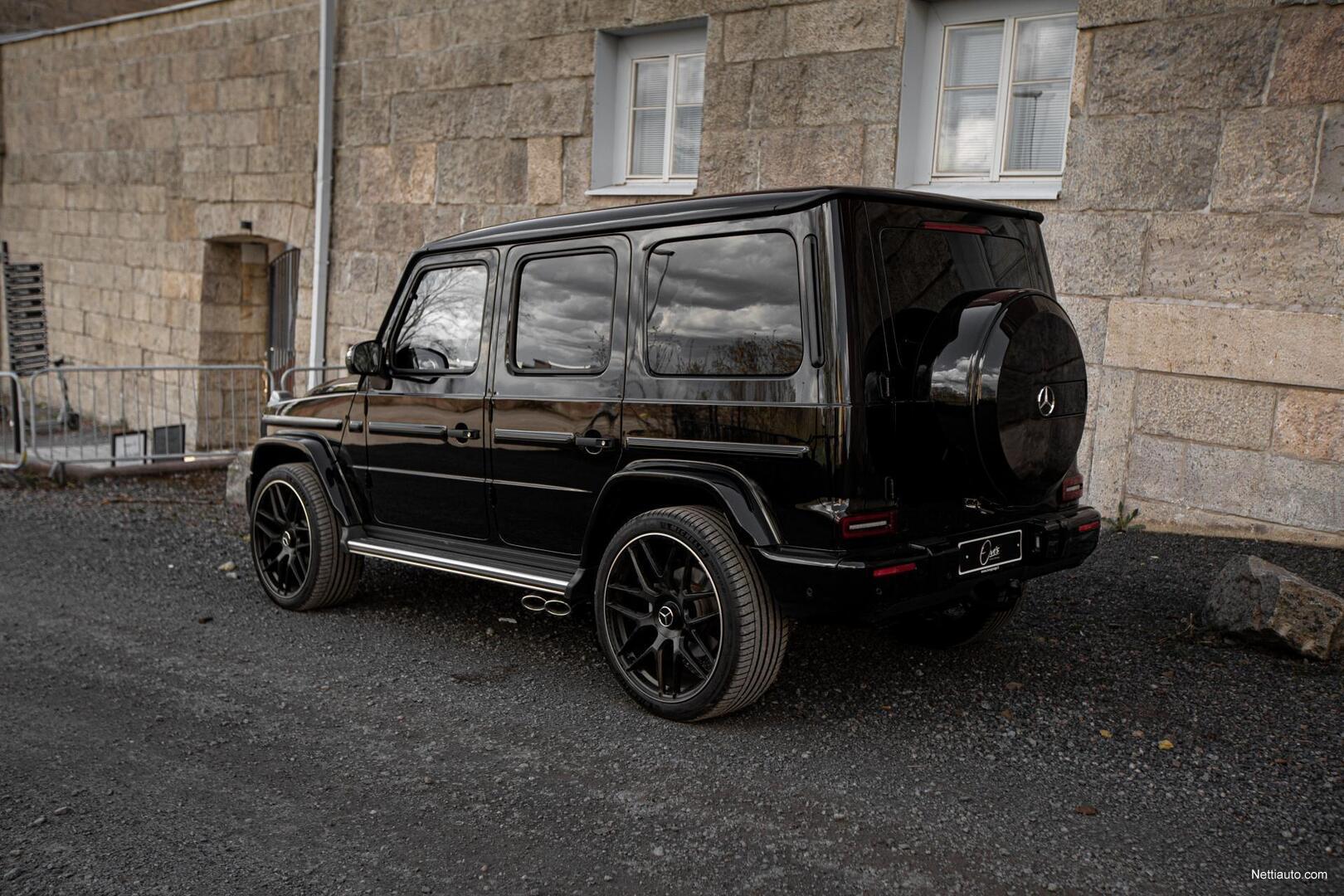 Mercedes-Benz G 350d, G 63 AMG-optiikka, henkilöauto, Night-paketti, 23-alut, Burmester, 360 ...