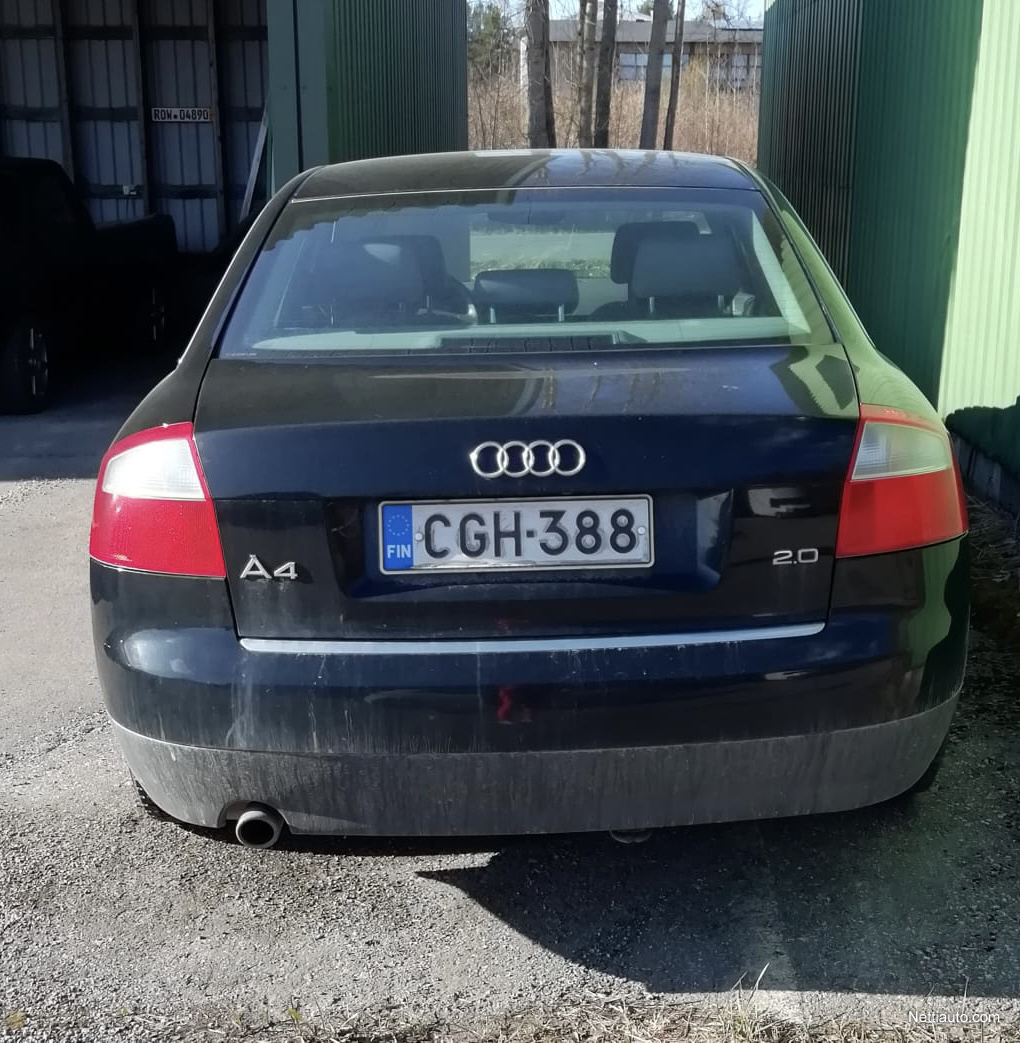 Audi A4 Audi 4D A4 SEDAN Porrasperä 2002 - Vaihtoauto - Nettiauto