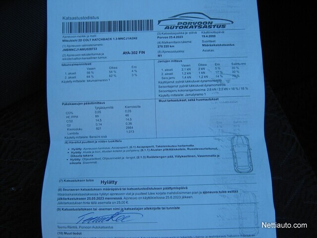 Mitsubishi Colt Viistoperä 2000 - Vaihtoauto - Nettiauto