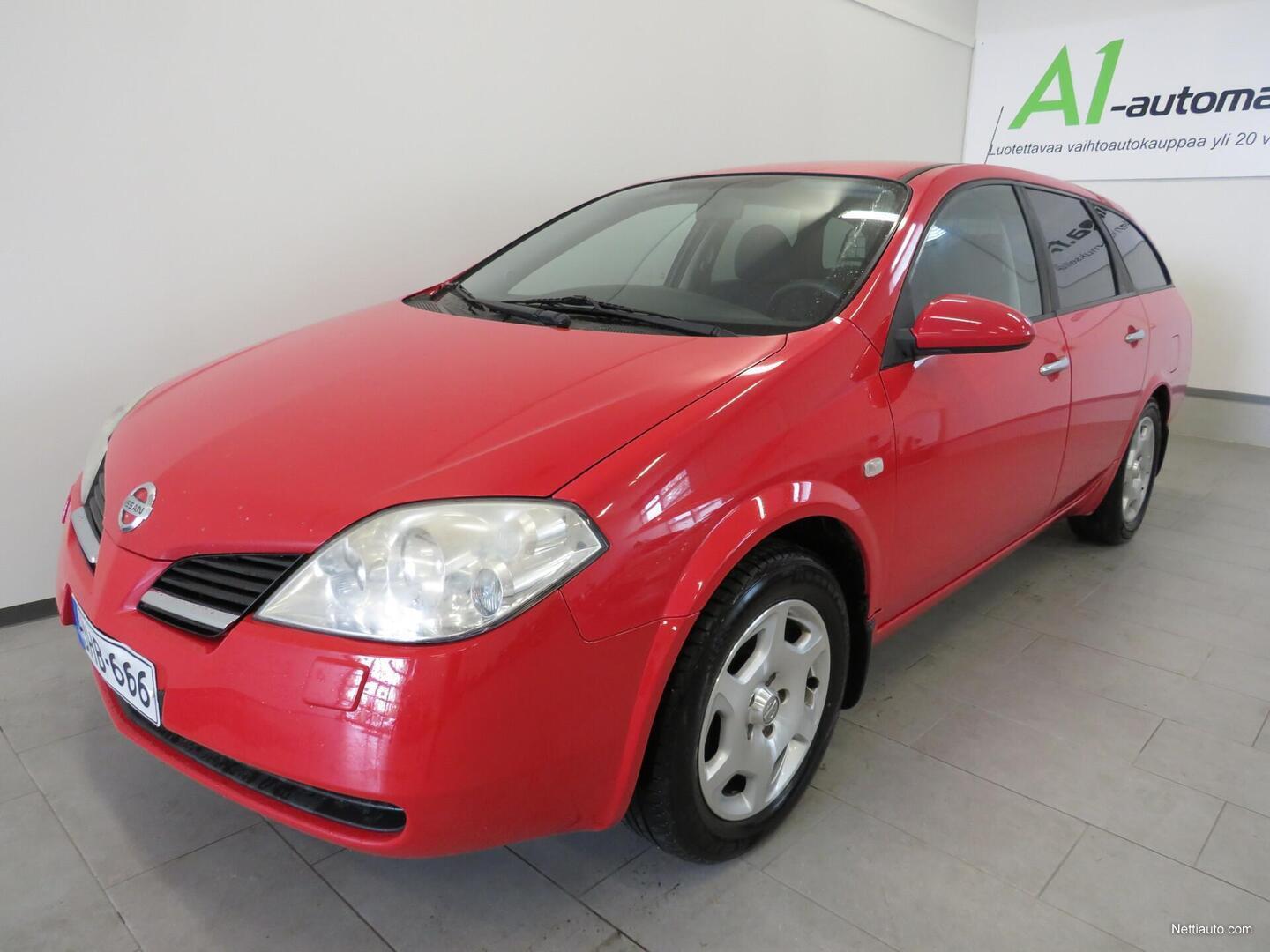 Nissan Primera 1,6 Visia 5-vaiht. 5-ov. Traveller *fiksu bensa farmari ...