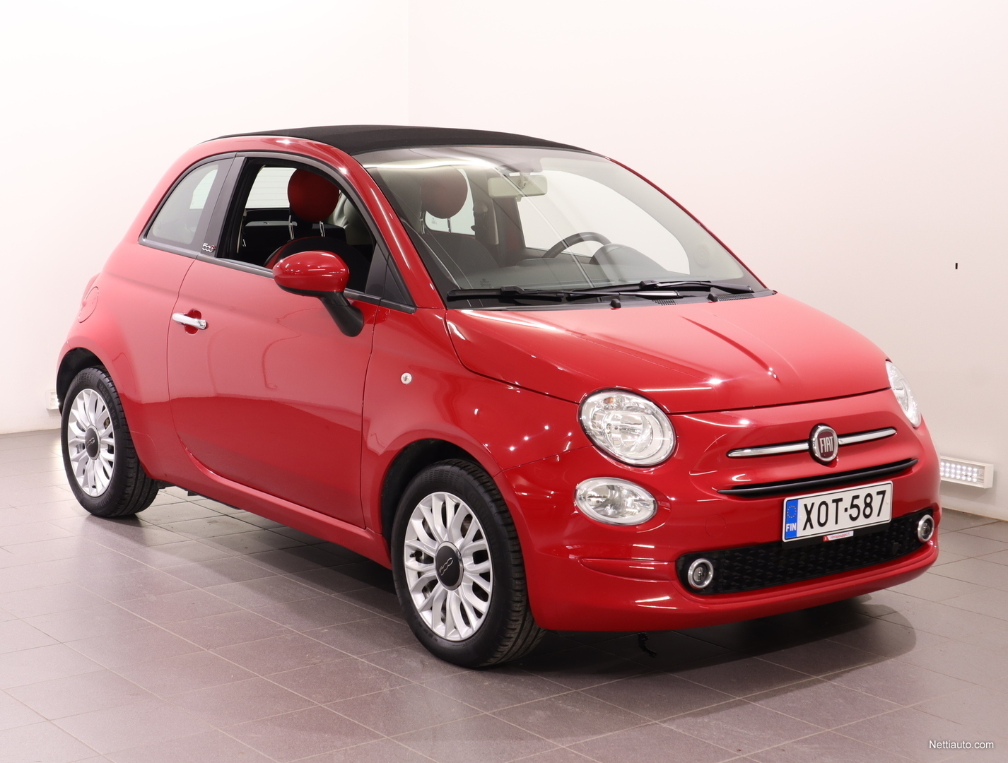 Fiat 500C 1,2 69hv PopStar Start&Stop - Täydellinen kesä-auto! 1-omistajalta, Huippuhieno ...